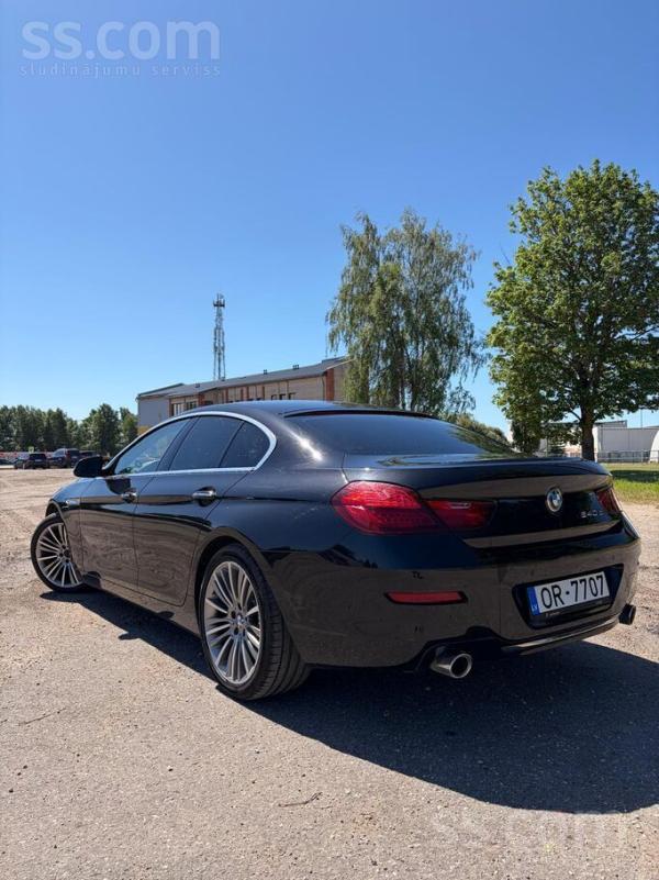 Melns BMW 640 2015 Rīga, ar dzinēja tilpumu 3.00 L un nobraukumu 322 tūkst. km par 19500 €, foto 4 vietnē AUTOMOTO.COM.LV