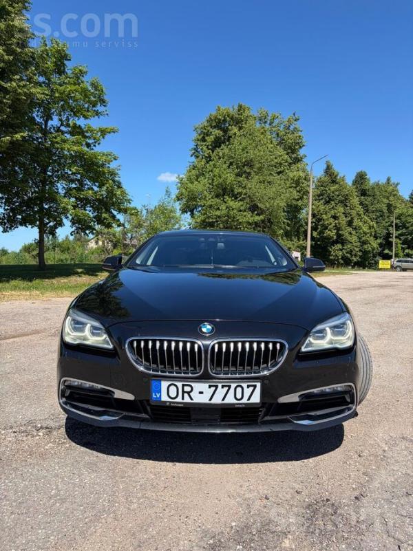 Melns BMW 640 2015 Rīga, ar dzinēja tilpumu 3.00 L un nobraukumu 322 tūkst. km par 19500 €, foto 6 vietnē AUTOMOTO.COM.LV