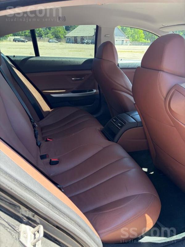 Melns BMW 640 2015 Rīga, ar dzinēja tilpumu 3.00 L un nobraukumu 322 tūkst. km par 19500 €, foto 9 vietnē AUTOMOTO.COM.LV