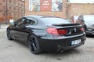 Melns BMW 640 2015 Liepāja, ar dzinēja tilpumu 3.00 L un nobraukumu 230 tūkst. km par 20000 €, foto 4 vietnē AUTOMOTO.COM.LV