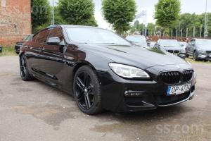 Black BMW 640 2015 in Liepaja, with an engine capacity of 3.00 L and mileage of 230 thousand km for 20000 €, photo  on AUTOMOTO.COM.LV