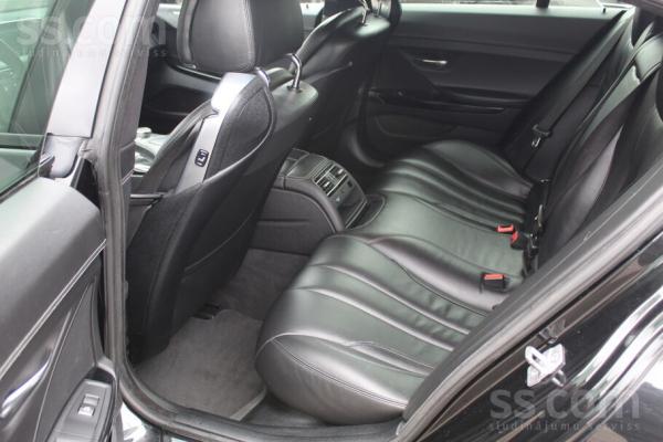 Black BMW 640 2015 in Liepaja, with an engine capacity of 3.00 L and mileage of 230 thousand km for 20000 €, photo 8 on AUTOMOTO.COM.LV