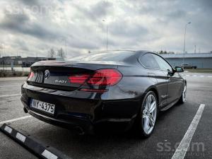 Black BMW 640 2017 in Riga, with an engine capacity of 3.00 L and mileage of 115 thousand km for 23500 €, photo 3 on AUTOMOTO.COM.LV