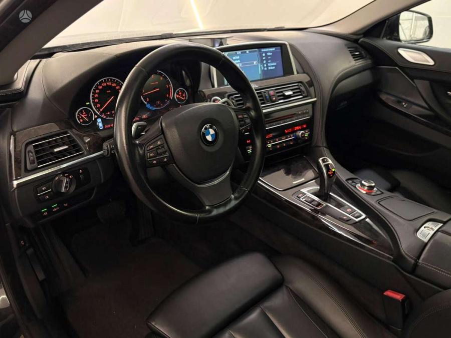 Melns BMW 640 2012 Marijampole, ar dzinēja tilpumu 2.99 L un nobraukumu 228 tūkst. km par 14650 €, foto 3 vietnē AUTOMOTO.COM.LV