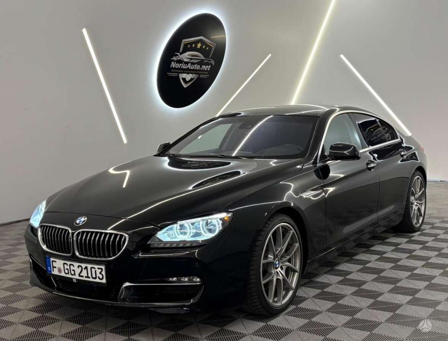 Melns BMW 640 2012 Marijampole, ar dzinēja tilpumu 2.99 L un nobraukumu 228 tūkst. km par 14650 €, foto 6 vietnē AUTOMOTO.COM.LV