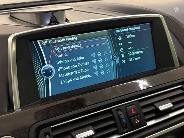Melns BMW 640 2012 Marijampole, ar dzinēja tilpumu 2.99 L un nobraukumu 228 tūkst. km par 14650 €, foto 7 vietnē AUTOMOTO.COM.LV
