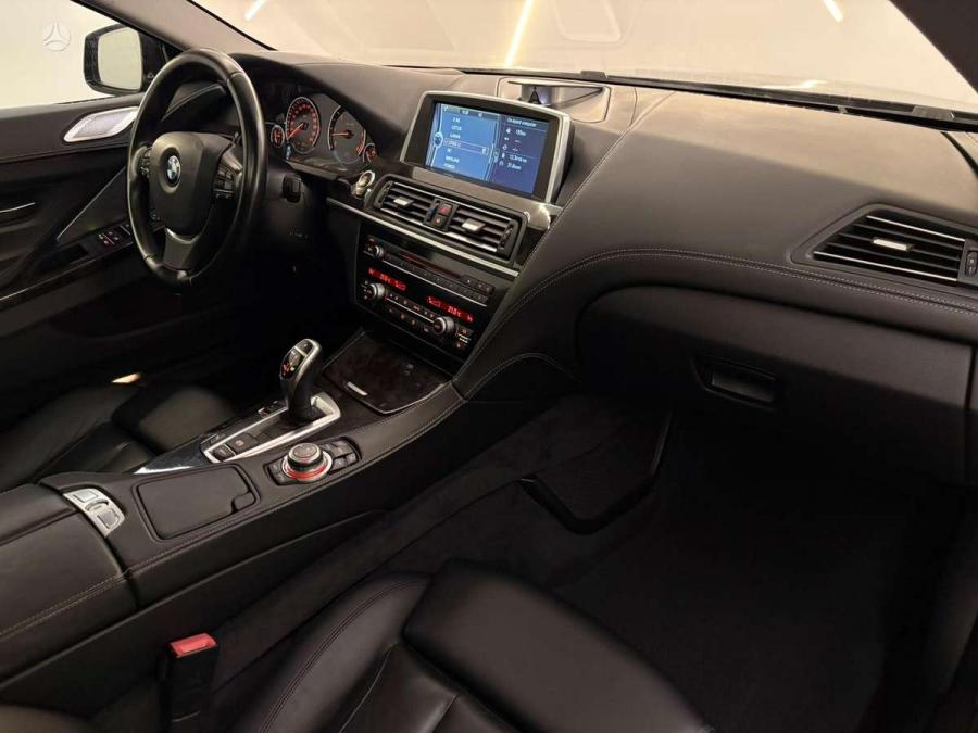 Melns BMW 640 2012 Marijampole, ar dzinēja tilpumu 2.99 L un nobraukumu 228 tūkst. km par 14650 €, foto 15 vietnē AUTOMOTO.COM.LV