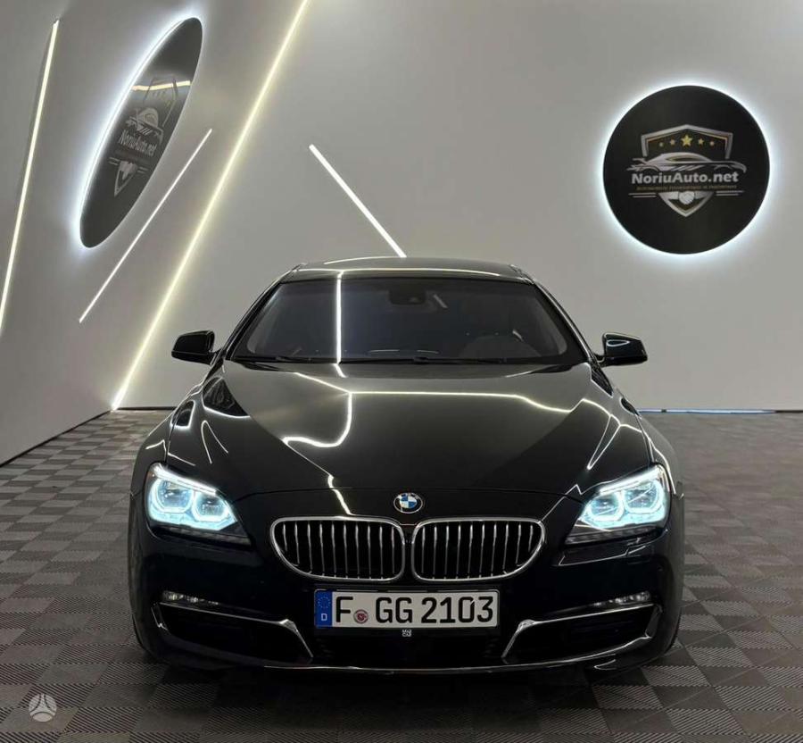 Melns BMW 640 2012 Marijampole, ar dzinēja tilpumu 2.99 L un nobraukumu 228 tūkst. km par 14650 €, foto 24 vietnē AUTOMOTO.COM.LV