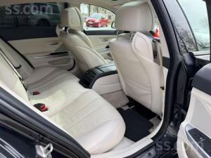 Black BMW 640 2012 in Kuldiga, with an engine capacity of 3.00 L and mileage of 163 thousand km for 18000 €, photo 12 on AUTOMOTO.COM.LV