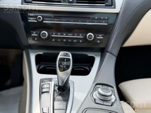 Black BMW 640 2012 in Kuldiga, with an engine capacity of 3.00 L and mileage of 163 thousand km for 18000 €, photo 19 on AUTOMOTO.COM.LV