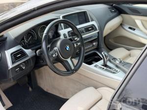 Black BMW 640 2012 in Kuldiga, with an engine capacity of 3.00 L and mileage of 163 thousand km for 18000 €, photo 25 on AUTOMOTO.COM.LV