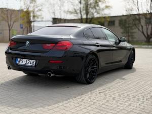 Black BMW 640 2012 in Kuldiga, with an engine capacity of 3.00 L and mileage of 163 thousand km for 18000 €, photo 32 on AUTOMOTO.COM.LV