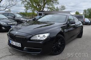 Melns BMW 640 2012 Kuldīga, ar dzinēja tilpumu 3.00 L un nobraukumu 0 tūkst. km par 17990 €, foto  vietnē AUTOMOTO.COM.LV