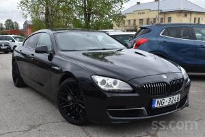 Melns BMW 640 2012 Kuldīga, ar dzinēja tilpumu 3.00 L un nobraukumu 0 tūkst. km par 17990 €, foto 5 vietnē AUTOMOTO.COM.LV