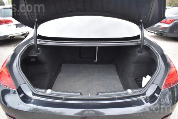 Black BMW 640 2012 in Kuldiga, with an engine capacity of 3.00 L and mileage of 0 thousand km for 17990 €, photo 7 on AUTOMOTO.COM.LV