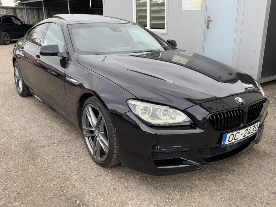 Melns BMW 640 2012 Rīga, ar dzinēja tilpumu 3.00 L un nobraukumu 194 tūkst. km par 18900 €, foto 1 vietnē AUTOMOTO.COM.LV