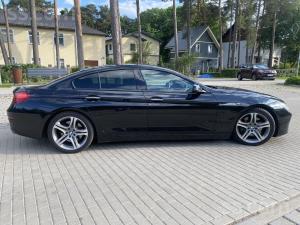 Black BMW 640 2013 in Riga, with an engine capacity of 3.00 L and mileage of 288 thousand km for 13500 €, photo 9 on AUTOMOTO.COM.LV