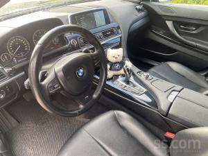 Black BMW 640 2013 in Riga, with an engine capacity of 3.00 L and mileage of 288 thousand km for 13500 €, photo 13 on AUTOMOTO.COM.LV