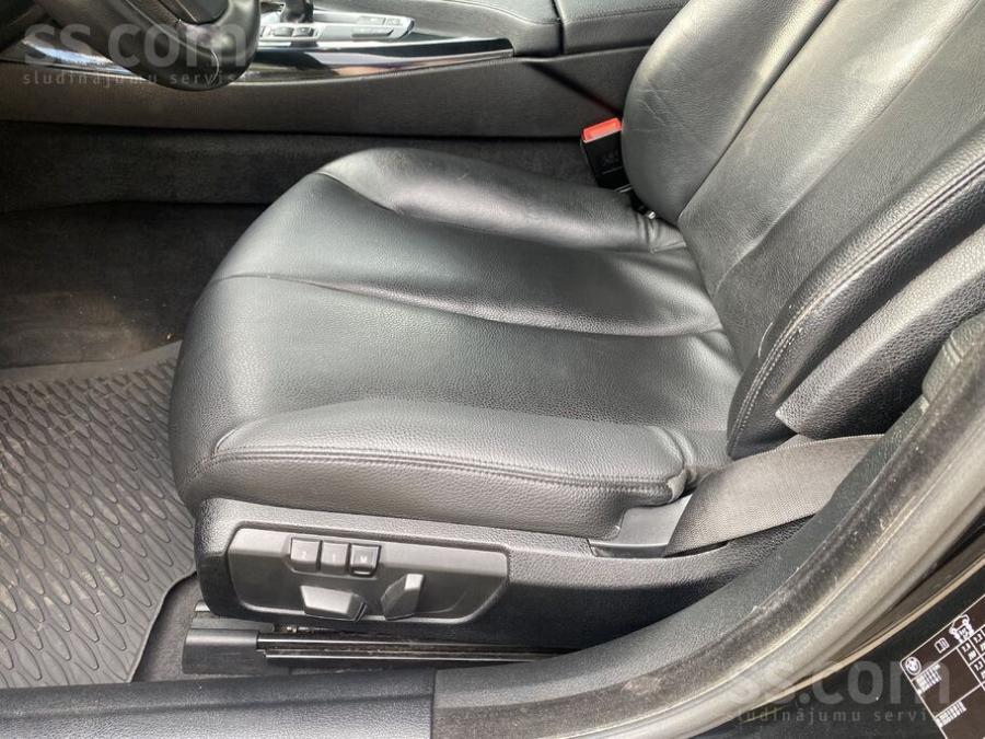 Black BMW 640 2013 in Riga, with an engine capacity of 3.00 L and mileage of 288 thousand km for 13500 €, photo 16 on AUTOMOTO.COM.LV