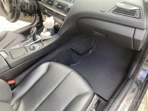 Black BMW 640 2013 in Riga, with an engine capacity of 3.00 L and mileage of 288 thousand km for 13500 €, photo 17 on AUTOMOTO.COM.LV