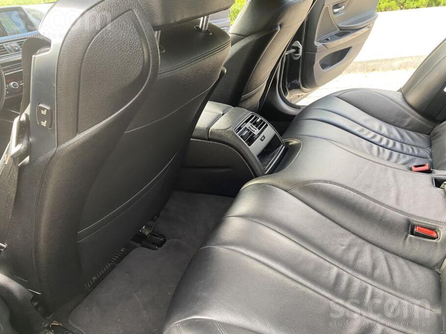 Black BMW 640 2013 in Riga, with an engine capacity of 3.00 L and mileage of 288 thousand km for 13500 €, photo 20 on AUTOMOTO.COM.LV