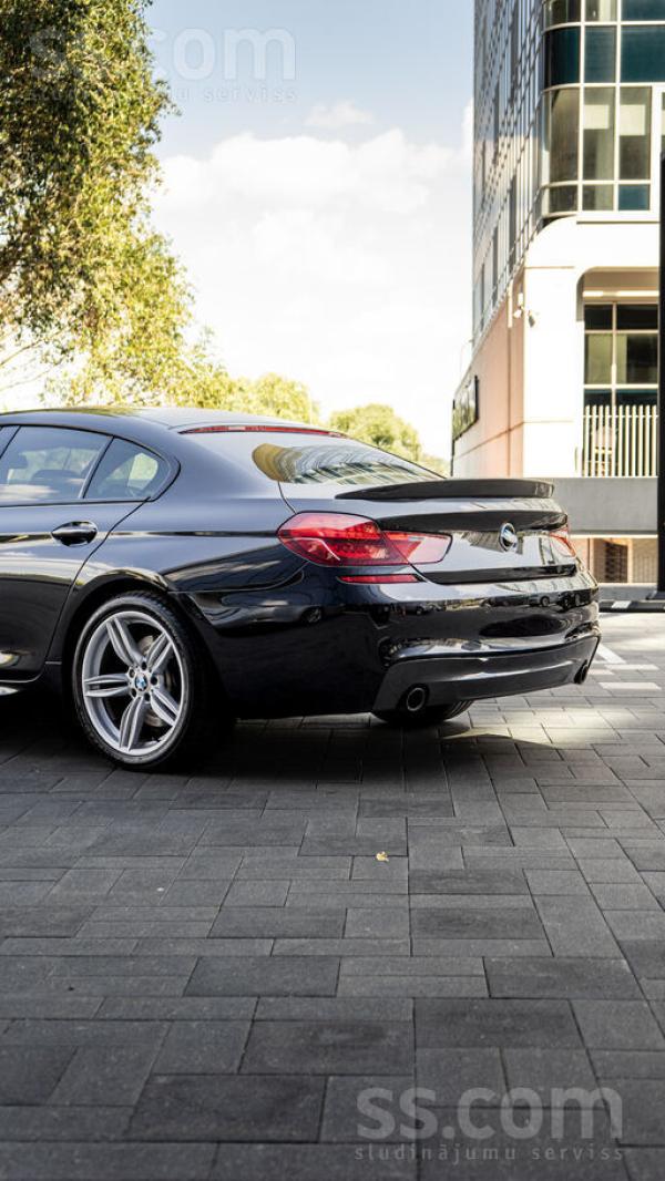 Melns BMW 640 2013 Rīga, ar dzinēja tilpumu 3.00 L un nobraukumu 191 tūkst. km par 19800 €, foto 6 vietnē AUTOMOTO.COM.LV