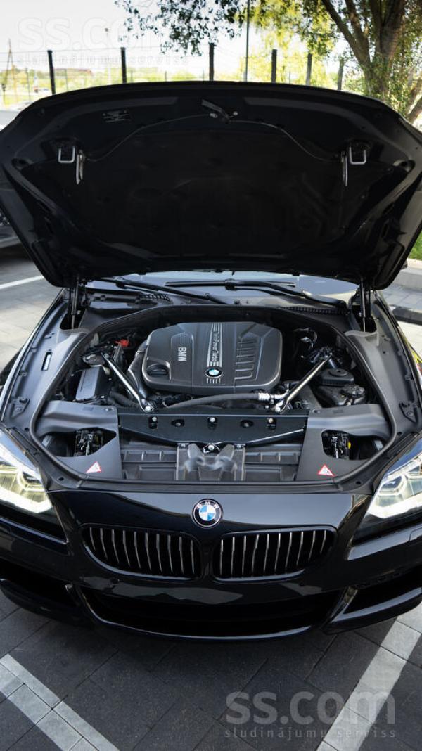 Melns BMW 640 2013 Rīga, ar dzinēja tilpumu 3.00 L un nobraukumu 191 tūkst. km par 19800 €, foto 9 vietnē AUTOMOTO.COM.LV