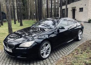 Melns BMW 640 2013 Viļņa, ar dzinēja tilpumu 3.00 L un nobraukumu 280 tūkst. km par 14990 €, foto 3 vietnē AUTOMOTO.COM.LV