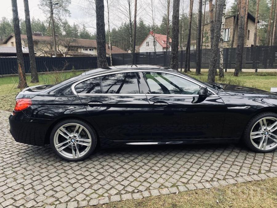 Melns BMW 640 2013 Viļņa, ar dzinēja tilpumu 3.00 L un nobraukumu 280 tūkst. km par 14990 €, foto 5 vietnē AUTOMOTO.COM.LV