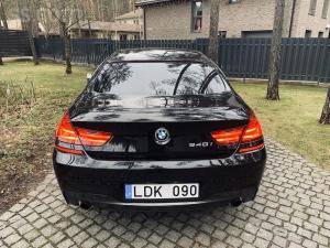 Melns BMW 640 2013 Viļņa, ar dzinēja tilpumu 3.00 L un nobraukumu 280 tūkst. km par 14990 €, foto 7 vietnē AUTOMOTO.COM.LV