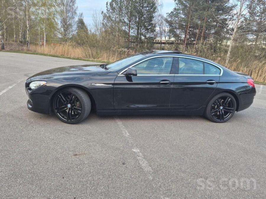 Melns BMW 640 2014 Rīga, ar dzinēja tilpumu 3.00 L un nobraukumu 320 tūkst. km par 17200 €, foto 3 vietnē AUTOMOTO.COM.LV