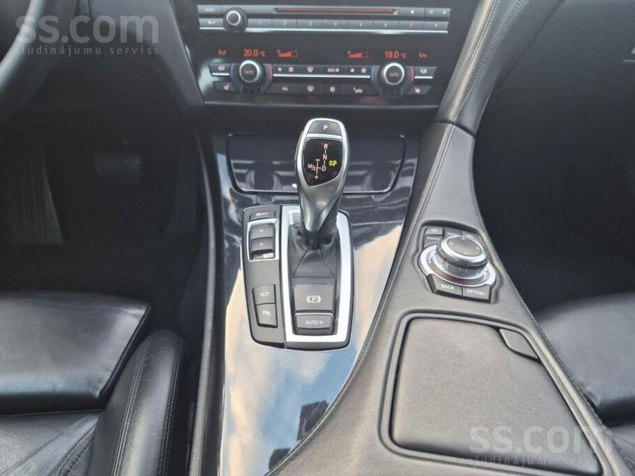 Melns BMW 640 2014 Rīga, ar dzinēja tilpumu 3.00 L un nobraukumu 320 tūkst. km par 17200 €, foto 7 vietnē AUTOMOTO.COM.LV