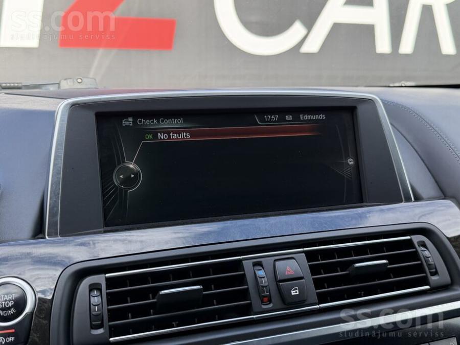 Melns BMW 640 2014 Rīga, ar dzinēja tilpumu 3.00 L un nobraukumu 238 tūkst. km par 18490 €, foto 25 vietnē AUTOMOTO.COM.LV