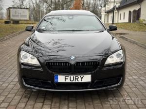 Black BMW 640 2015 in Gulbene, with an engine capacity of 3.00 L and mileage of 193 thousand km for 18400 €, photo 1 on AUTOMOTO.COM.LV