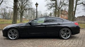 Black BMW 640 2015 in Gulbene, with an engine capacity of 3.00 L and mileage of 193 thousand km for 18400 €, photo 3 on AUTOMOTO.COM.LV