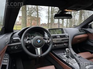 Black BMW 640 2015 in Gulbene, with an engine capacity of 3.00 L and mileage of 193 thousand km for 18400 €, photo 18 on AUTOMOTO.COM.LV
