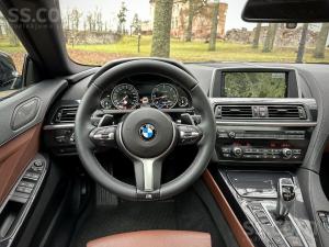 Black BMW 640 2015 in Gulbene, with an engine capacity of 3.00 L and mileage of 193 thousand km for 18400 €, photo 19 on AUTOMOTO.COM.LV