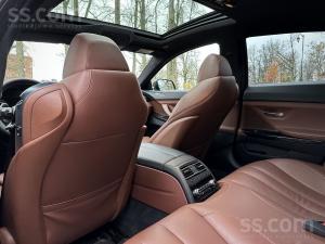Black BMW 640 2015 in Gulbene, with an engine capacity of 3.00 L and mileage of 193 thousand km for 18400 €, photo 23 on AUTOMOTO.COM.LV