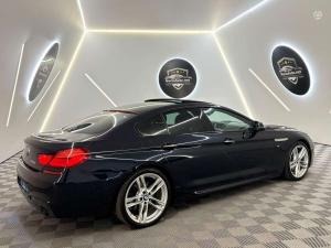 Black BMW 640 2015 in Marijampole, with an engine capacity of 2.99 L and mileage of 206 thousand km for 16999 €, photo 7 on AUTOMOTO.COM.LV