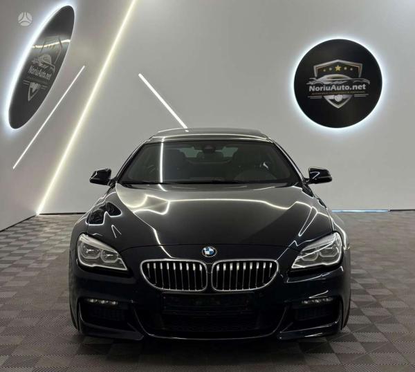Black BMW 640 2015 in Marijampole, with an engine capacity of 2.99 L and mileage of 206 thousand km for 16999 €, photo 8 on AUTOMOTO.COM.LV