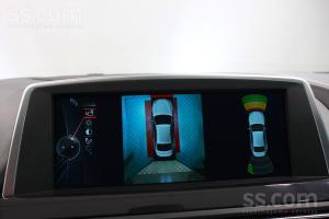 Black BMW 640 2015 in Riga, with an engine capacity of 3.00 L and mileage of 232 thousand km for 27300 €, photo 16 on AUTOMOTO.COM.LV