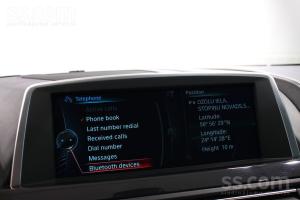 Black BMW 640 2015 in Riga, with an engine capacity of 3.00 L and mileage of 232 thousand km for 27300 €, photo 24 on AUTOMOTO.COM.LV