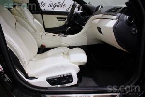Black BMW 640 2015 in Riga, with an engine capacity of 3.00 L and mileage of 232 thousand km for 27300 €, photo 28 on AUTOMOTO.COM.LV