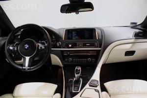 Black BMW 640 2015 in Riga, with an engine capacity of 3.00 L and mileage of 232 thousand km for 27300 €, photo 34 on AUTOMOTO.COM.LV