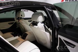 Black BMW 640 2015 in Riga, with an engine capacity of 3.00 L and mileage of 232 thousand km for 27300 €, photo 30 on AUTOMOTO.COM.LV