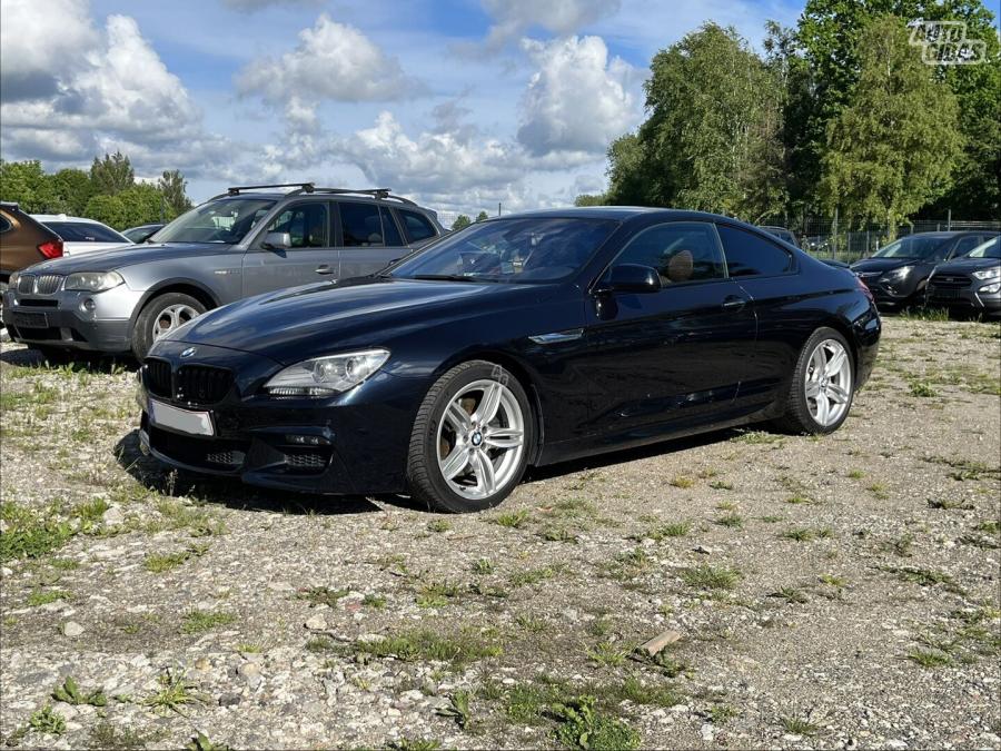 Blue BMW 640 2013 in Klaipeda, with an engine capacity of 3.00 L and mileage of 204 thousand km for 14999 €, photo 1 on AUTOMOTO.COM.LV