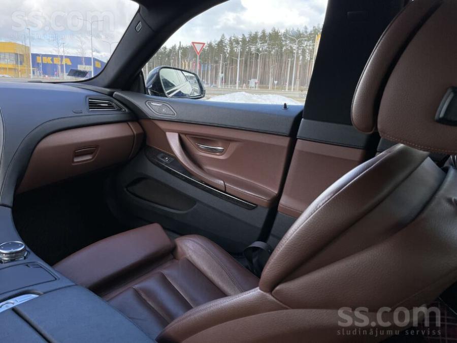 Синий БМВ 640 2015 в Рига, объемом двигателя 3.00 л и пробегом 193 тыс. км за 19000 €, фото 15 на AUTOMOTO.COM.LV