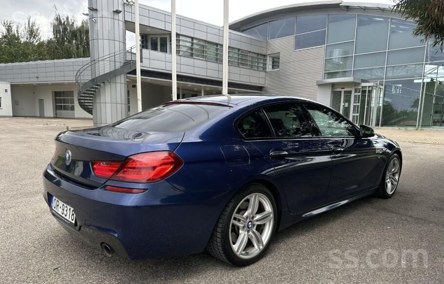 Zils BMW 640 2015 Rīga, ar dzinēja tilpumu 3.00 L un nobraukumu 193 tūkst. km par 17700 €, foto 9 vietnē AUTOMOTO.COM.LV