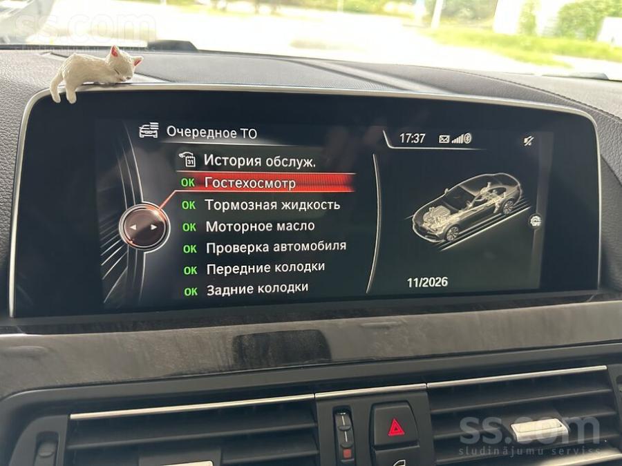 Zils BMW 640 2015 Rīga, ar dzinēja tilpumu 3.00 L un nobraukumu 193 tūkst. km par 17700 €, foto 31 vietnē AUTOMOTO.COM.LV