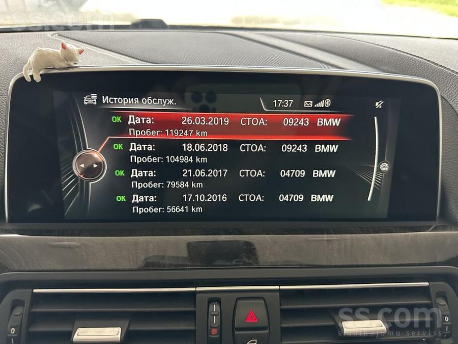 Zils BMW 640 2015 Rīga, ar dzinēja tilpumu 3.00 L un nobraukumu 193 tūkst. km par 17700 €, foto 33 vietnē AUTOMOTO.COM.LV